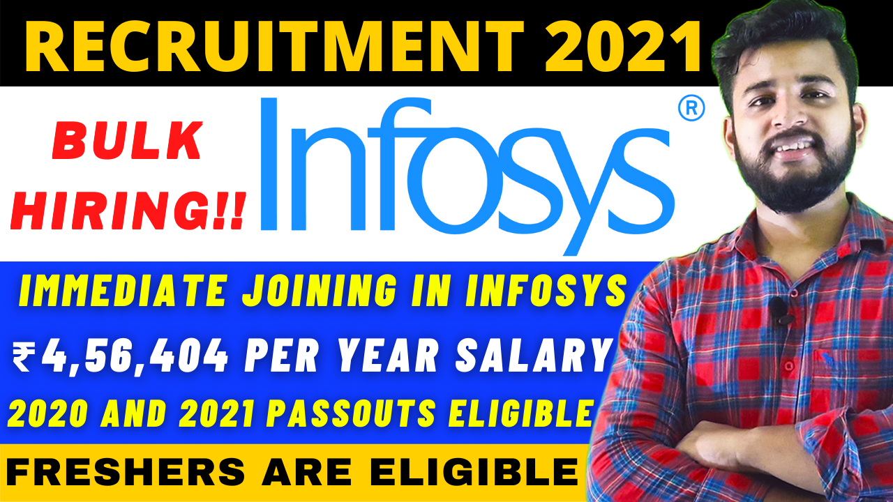 Infosys Recruitment 2021 | Infosys Careers For Freshers | Off Campus ...
