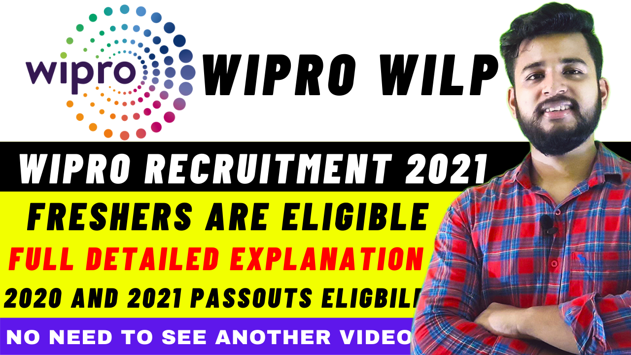 WIPRO JOBS FOR FRESHERS 2021 OFF CAMPUS DRIVE FOR 2021 BATCH WIPRO wipro-jobs-for-freshers-2021-off-campus-drive-for-2021-batch-wipro
